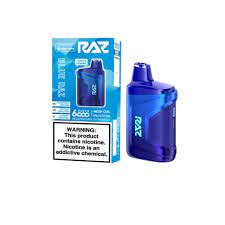 Raz- Blue Raz Ice 6000 Puffs- 10 Pack | Carytown Tobacco Inc.